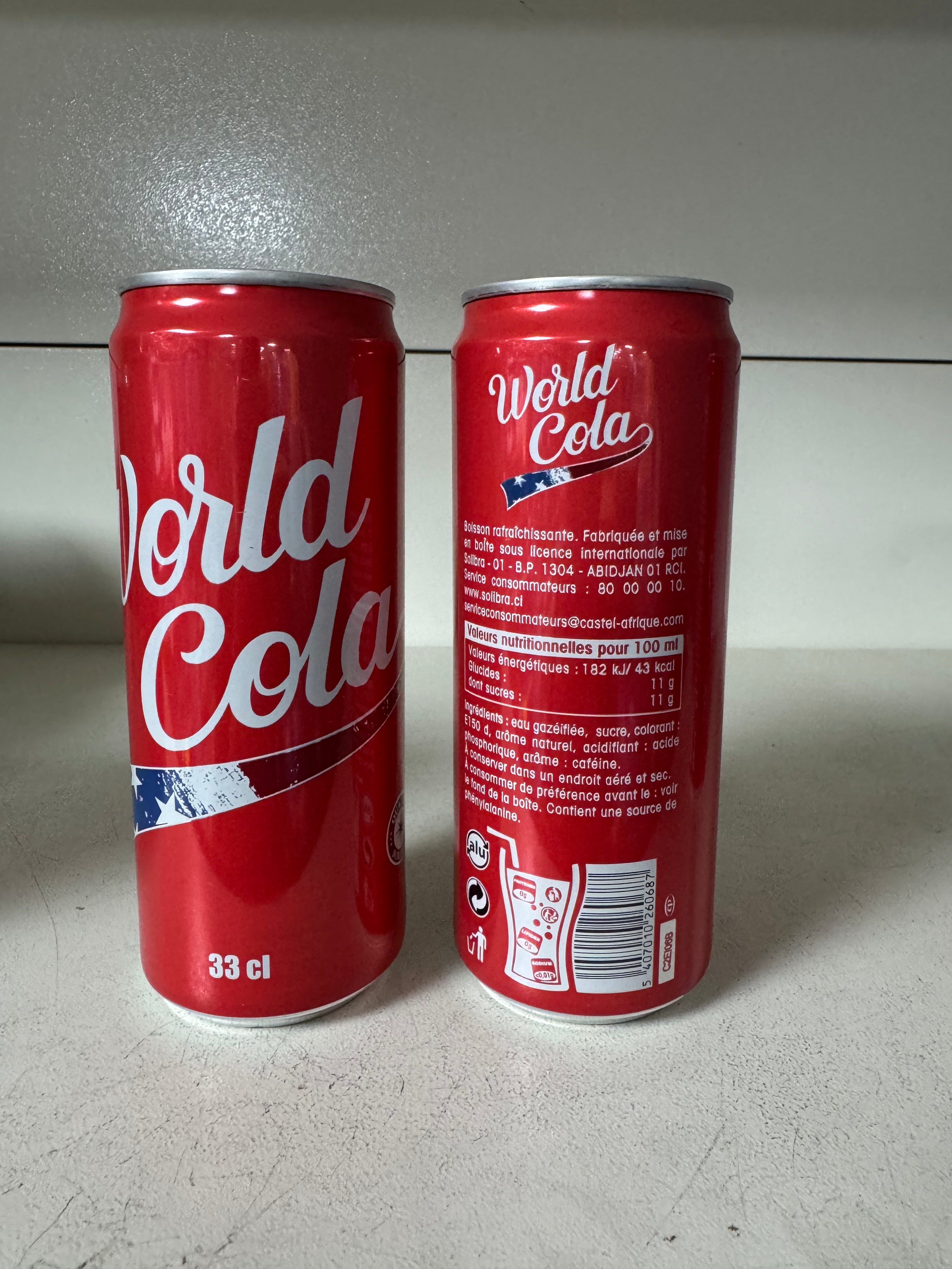 World Cola 33 CL – Infinite Marte